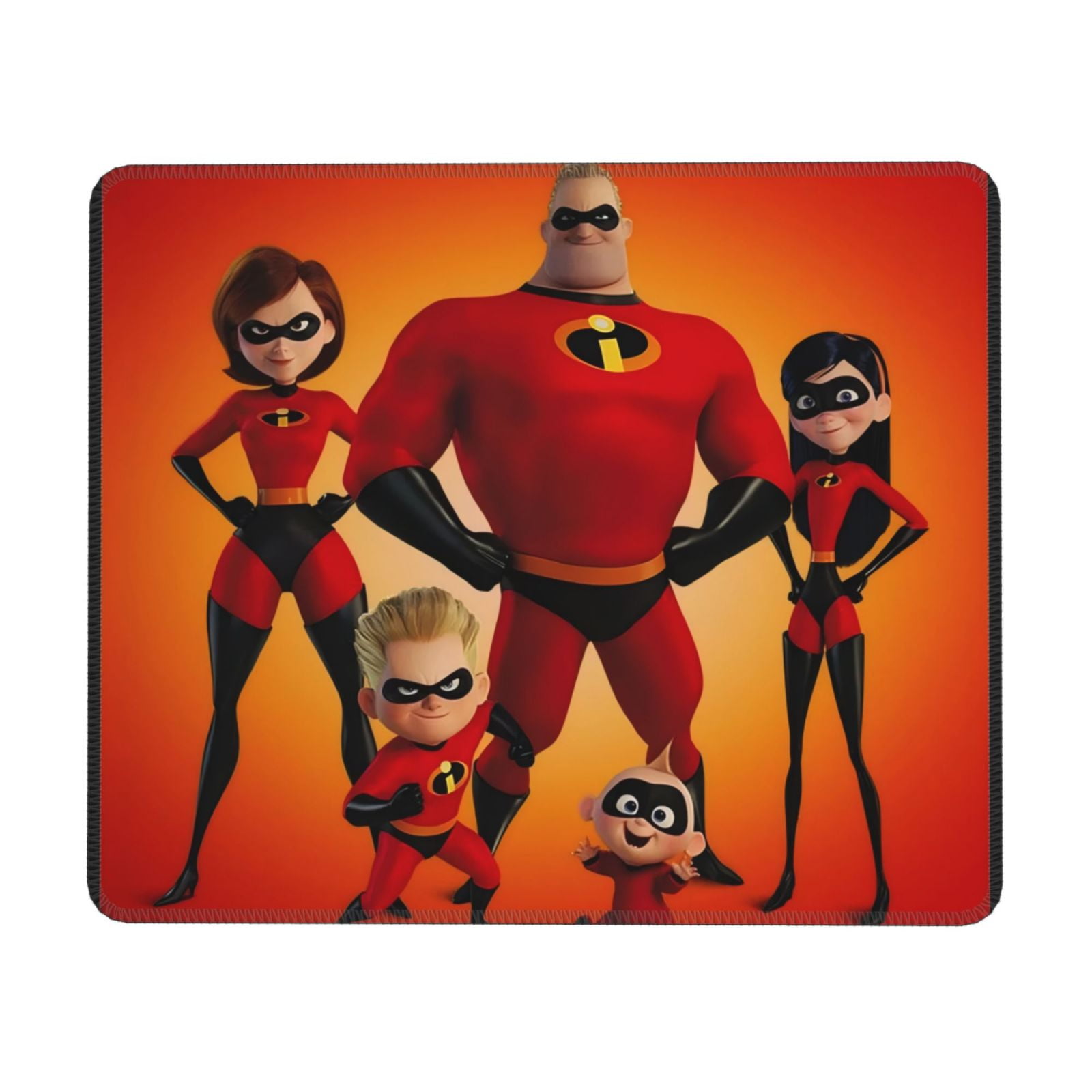 The Incredibles Rubber Lock Edge Mouse pad, Office Desk pad, Writing ...