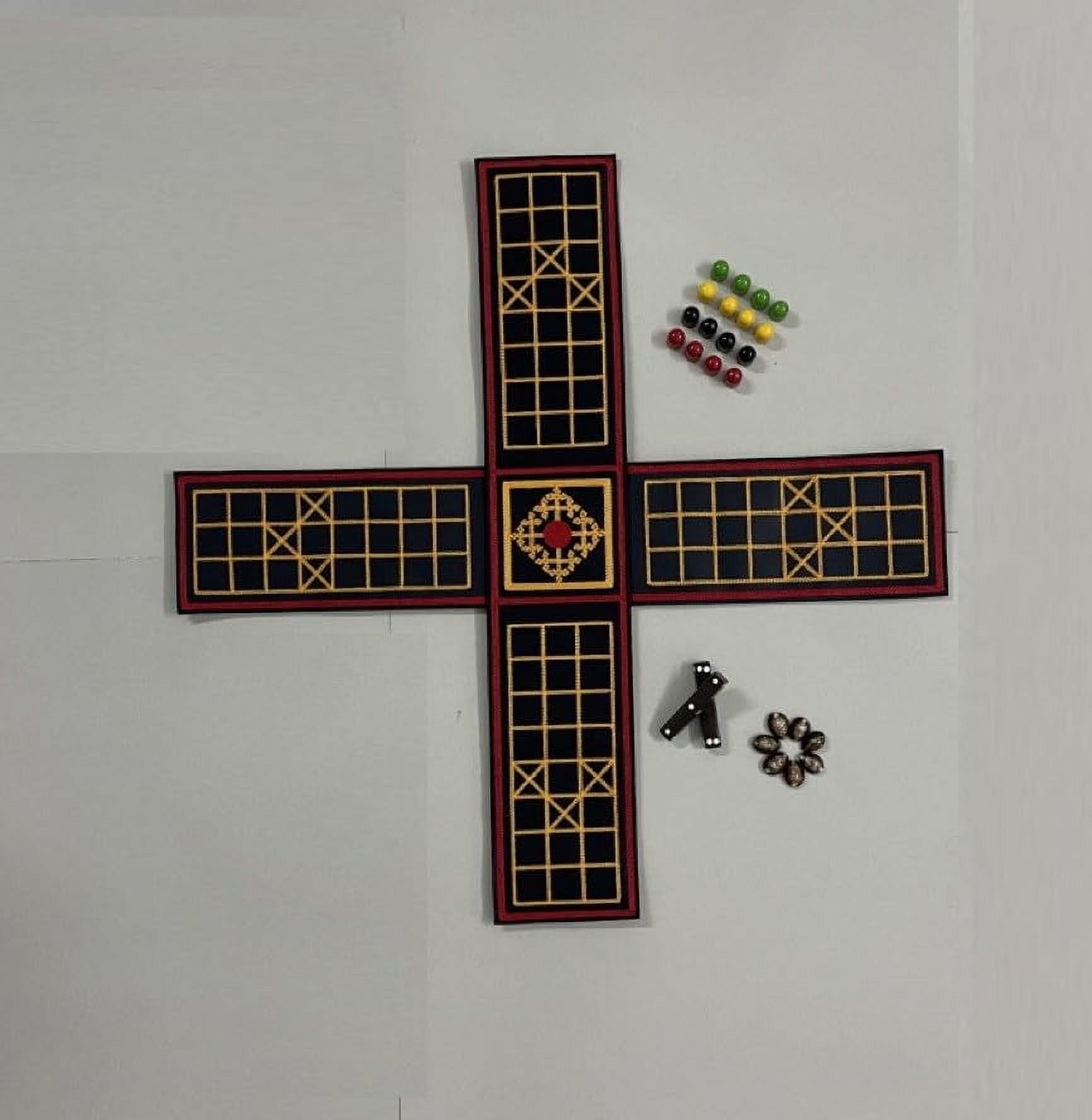 The Indian Ludo Game, Chausar Game Since Mahabaharat, Chausar Game ...