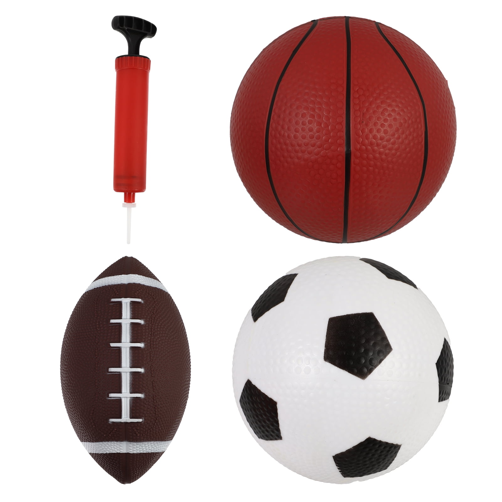 The Inflatables Bouncy Ball Toddler Football Outdoor Games for Kids Toy ...