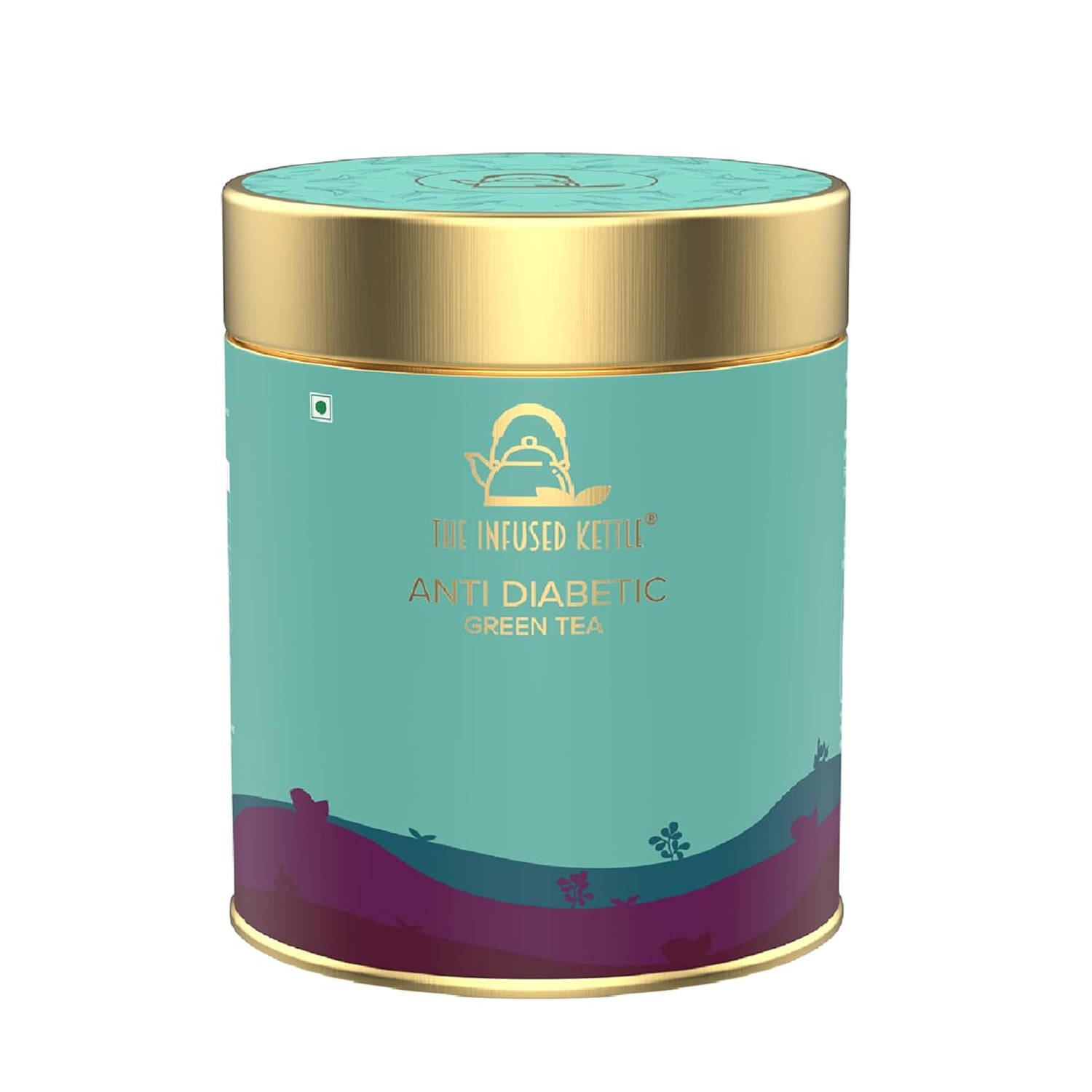 The Infused Kettle Premium Anti Diabetic Green Tea, 22 Cups, Helps ...