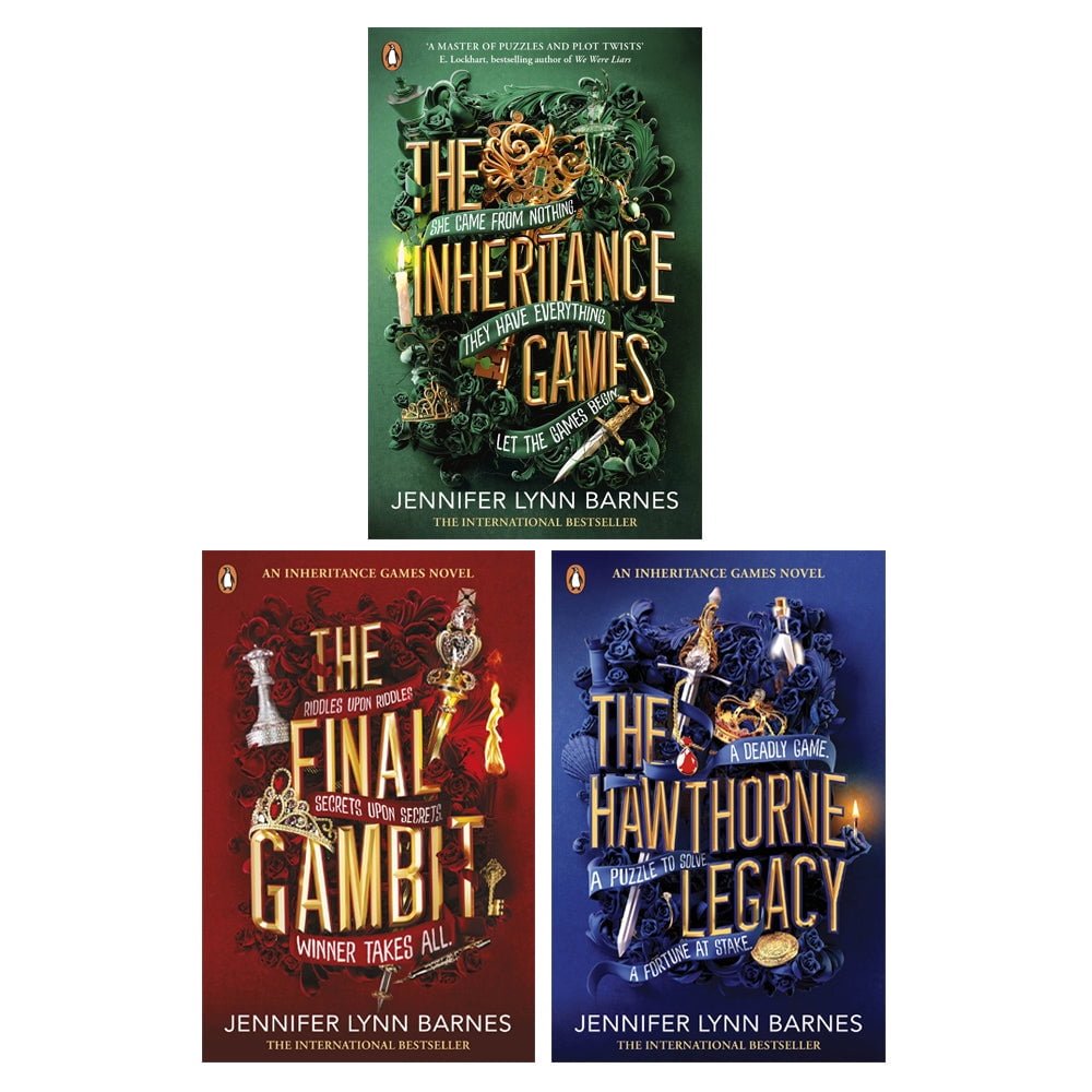 The Inheritance Games Series 3 Books Collection Set By Jennifer Lynn ...