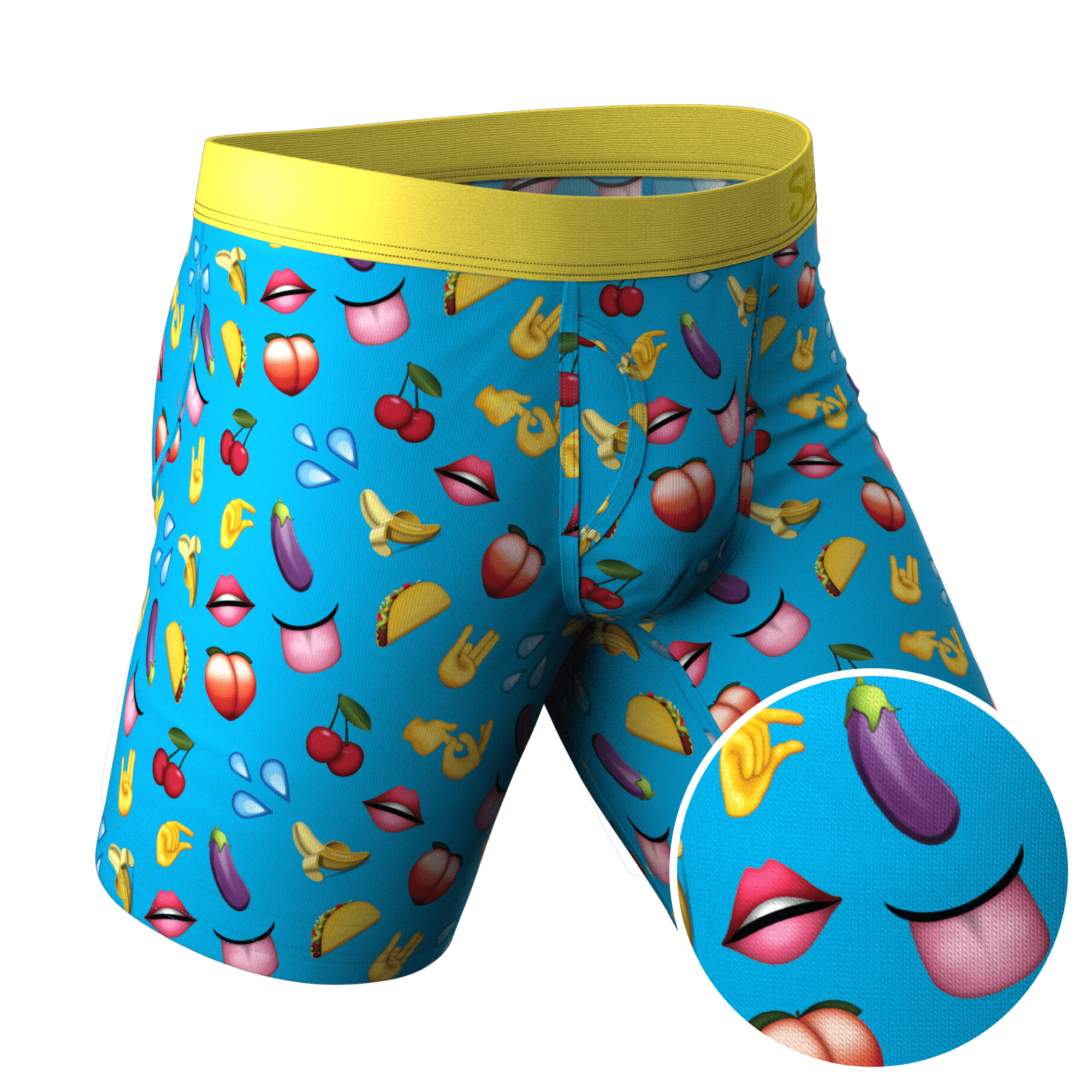 The Innuendo - Shinesty Emoji Long Leg Ball Hammock Pouch Underwear ...