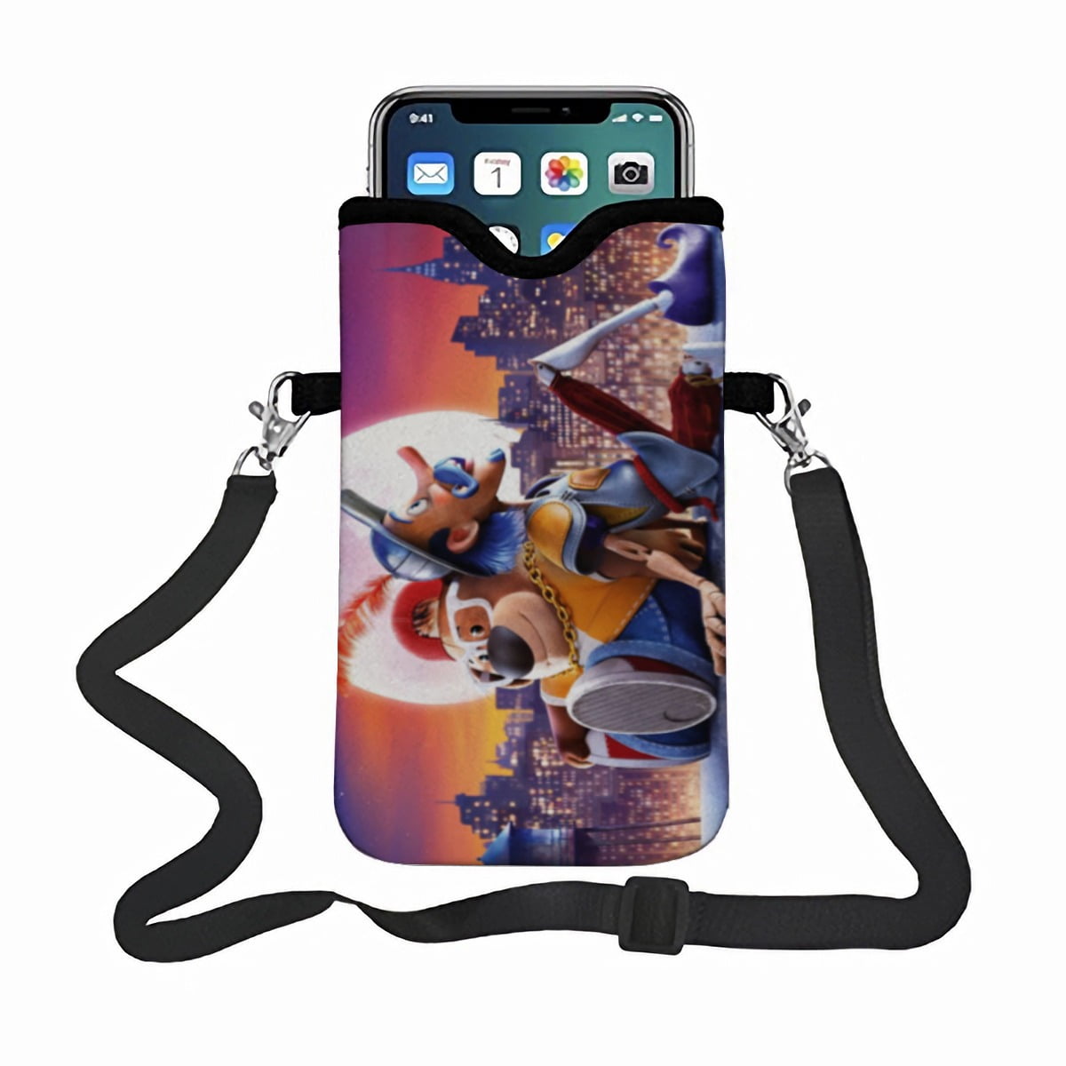 The Inseparables phone bag, featuring an adjustable strap small satchel ...
