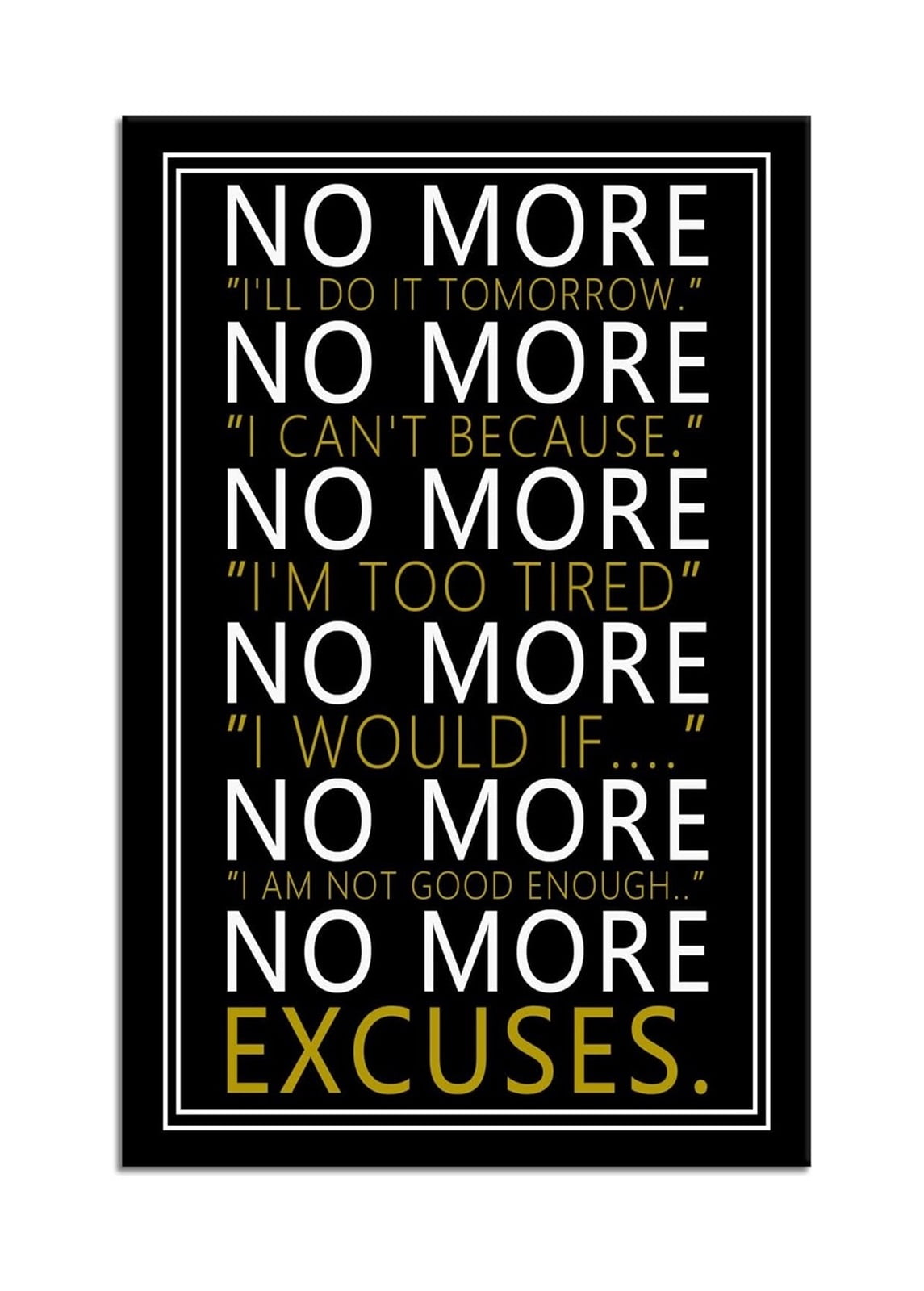 The Inspiration Upgrade Canvas Wall Art, Motivational Office Art for ...