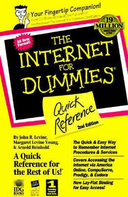 Pre-Owned The Internet for Dummies: Quick Reference (Paperback ...
