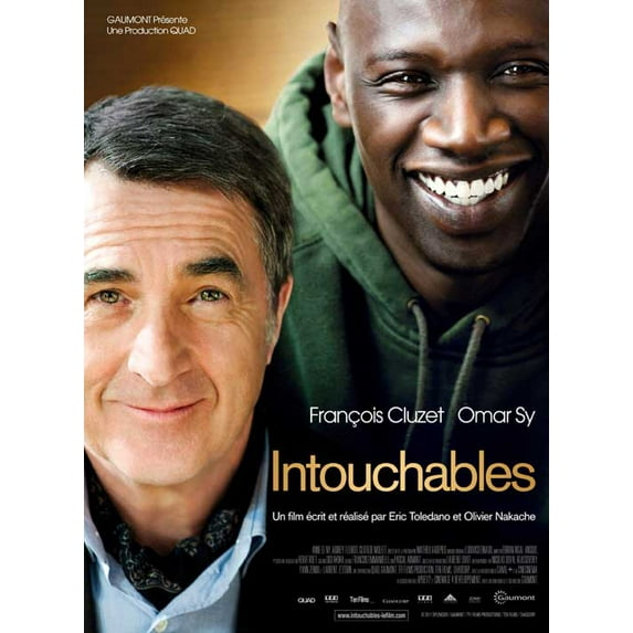 The Intouchables - Movie Poster (French Style A) (27" x 40 ") (2011 ...