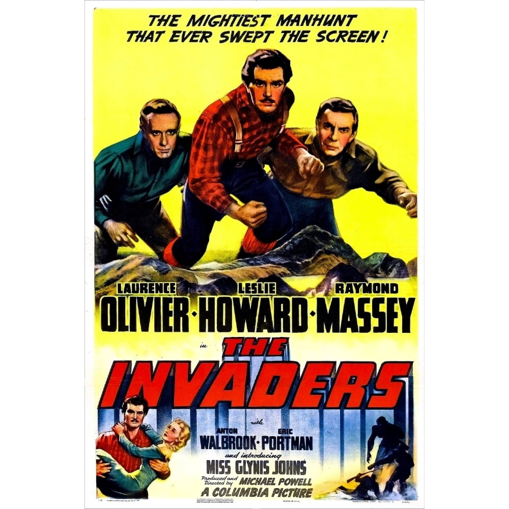 The Invaders Movie Poster Masterprint - Walmart.com