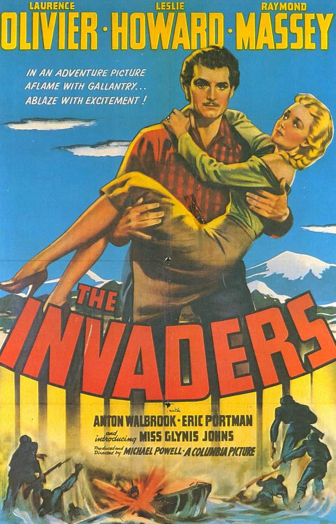 The Invaders - movie POSTER (Style A) (27" x 40") (1941) - Walmart.com