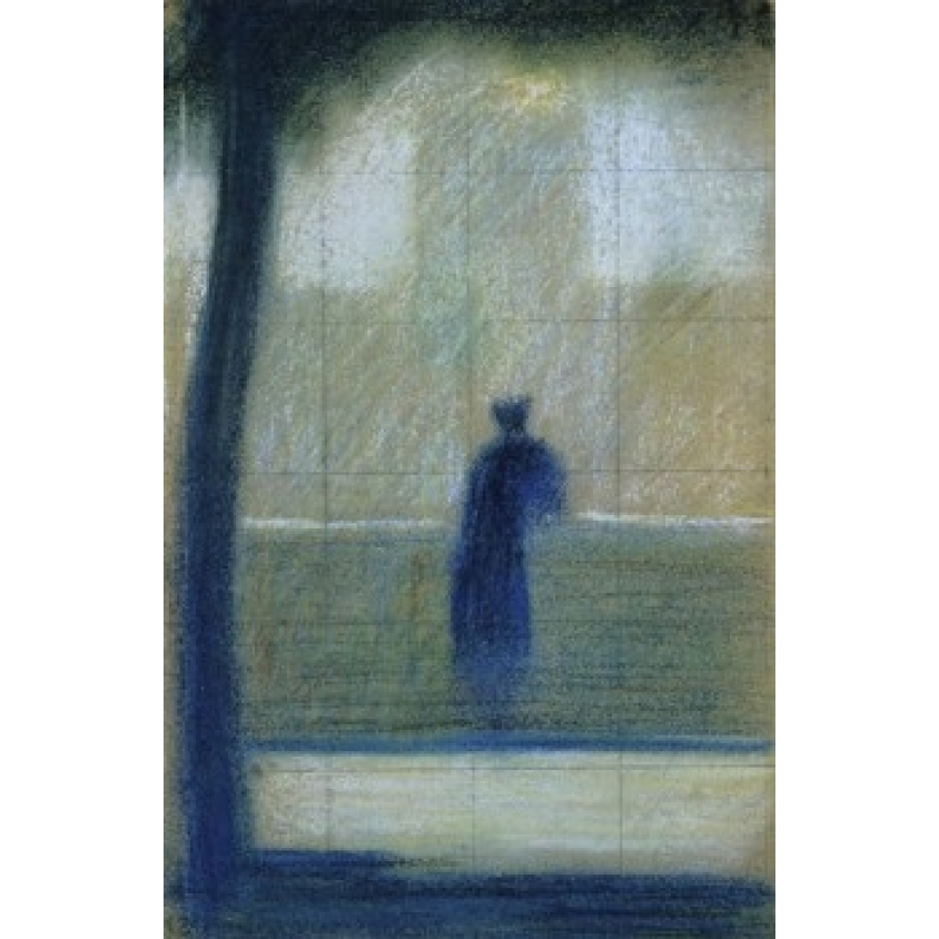 The Invalid Georges Pierre Seurat Private Collection Paris Poster Print ...