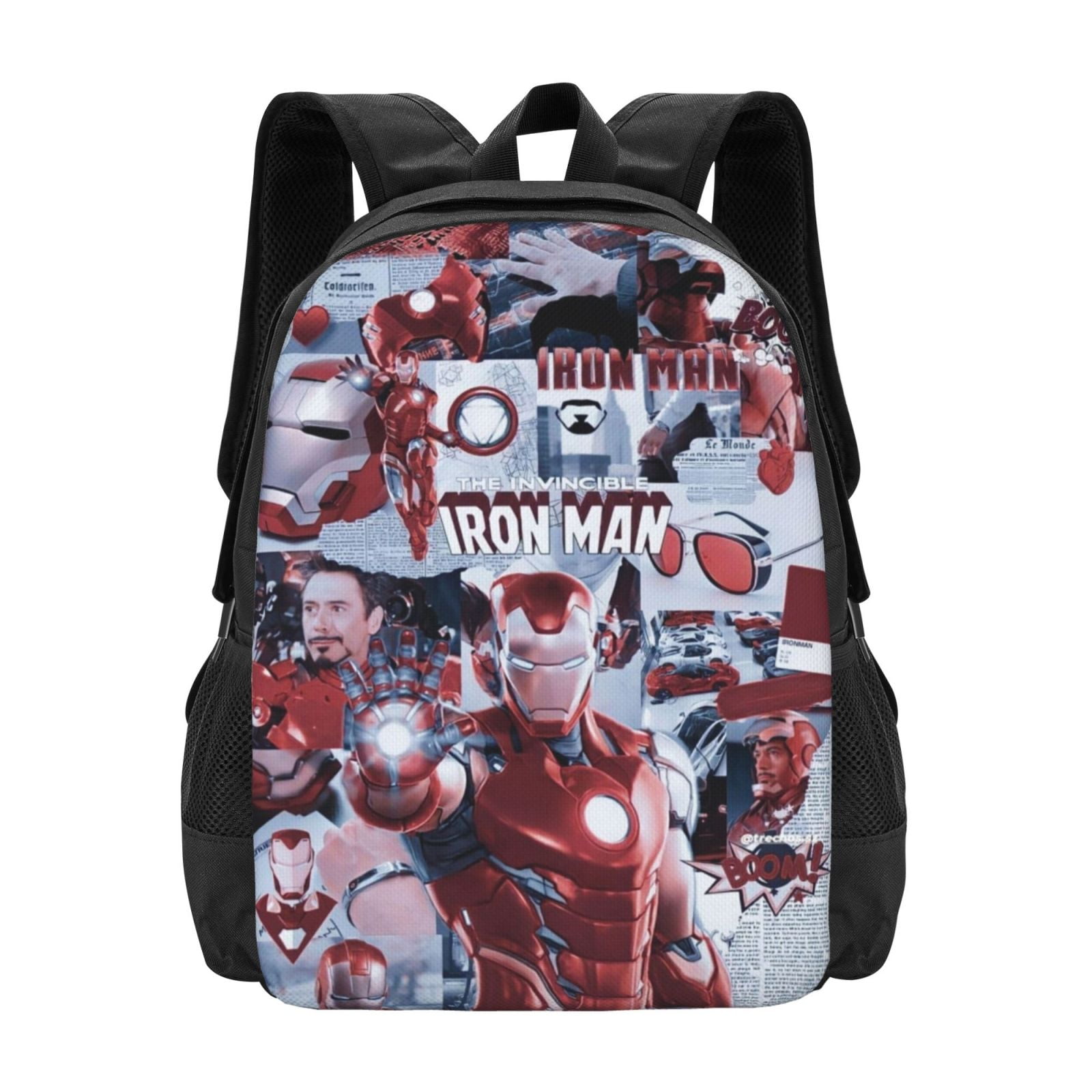 The Invincible Iron Man Travel Backpack Multi-Function Bag Anime Hero ...