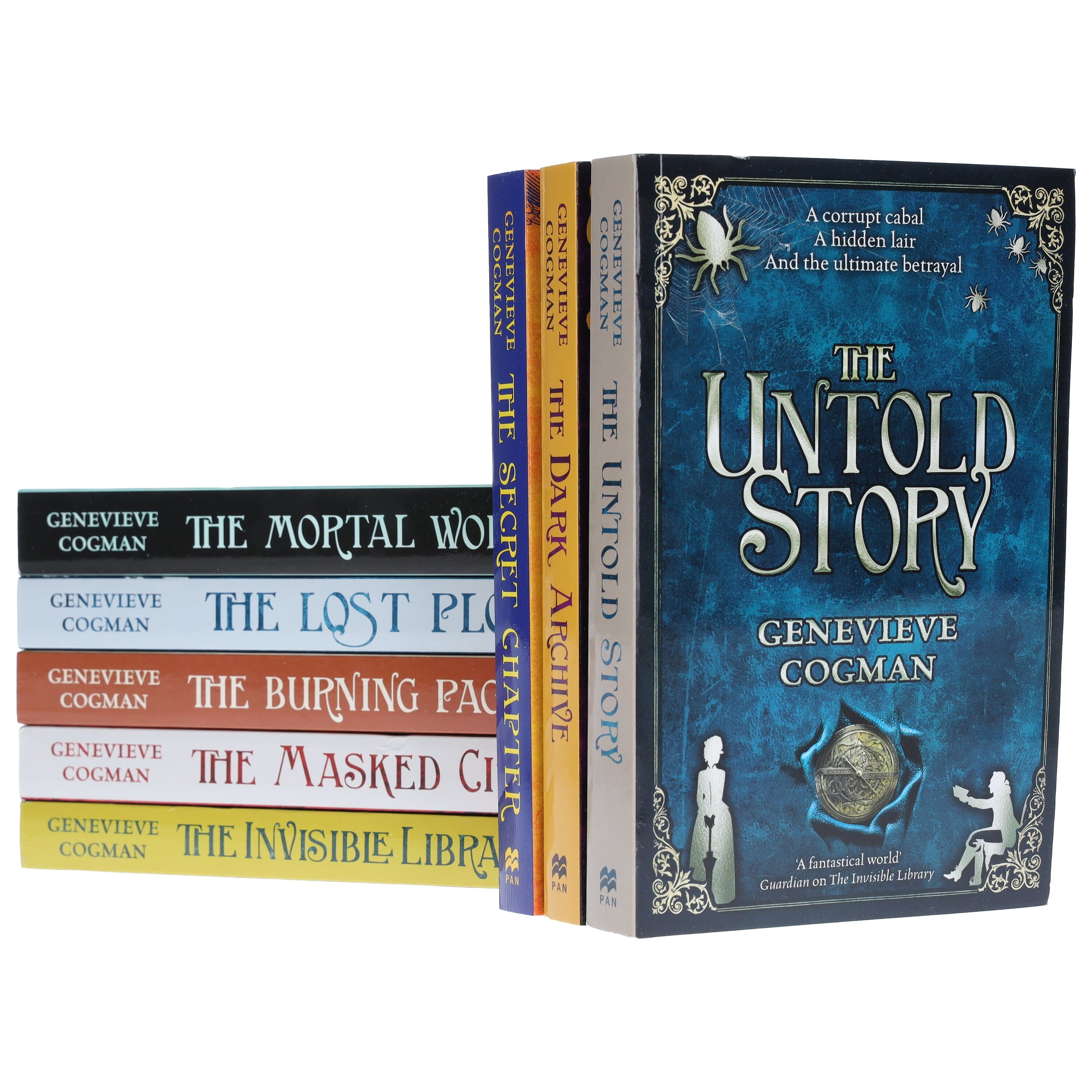 The Invisible Library Series By Genevieve Cogman Complete 8 Books ...