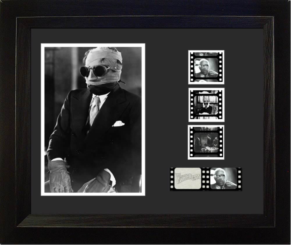 The Invisible Man (1933 Claude Rains) Limited Edition Double FilmCells ...