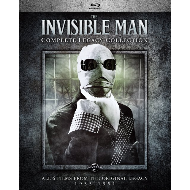 Free Shipping! The Invisible Man: Complete Legacy Collection (Box Set ...