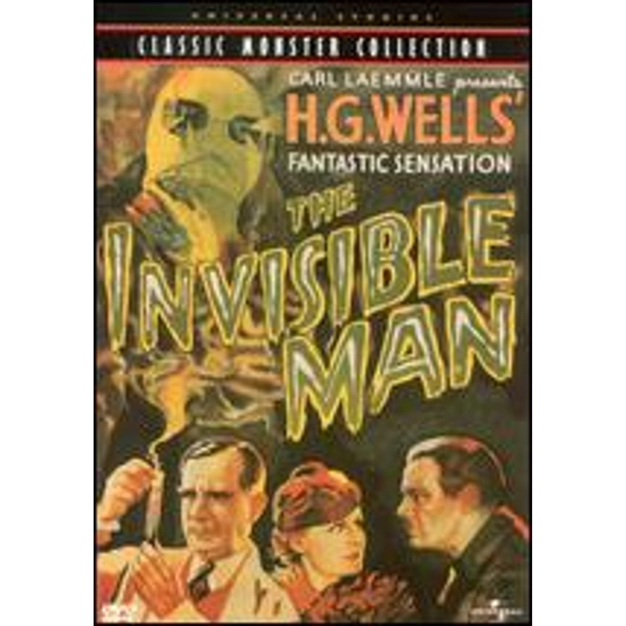 Pre-Owned The Invisible Man (DVD 0025192076626) directed by James Whale ...