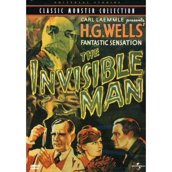 The Invisible Man (DVD) - Walmart.com