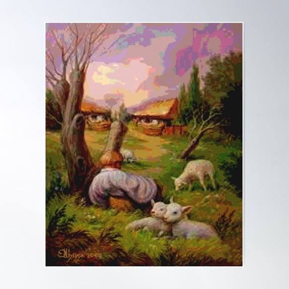 The Invisible Man... Poster Wall Art, Modern Wall Decor For Living Room ...