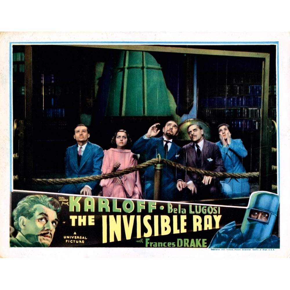 The Invisible Ray Movie Poster Masterprint - Walmart.com