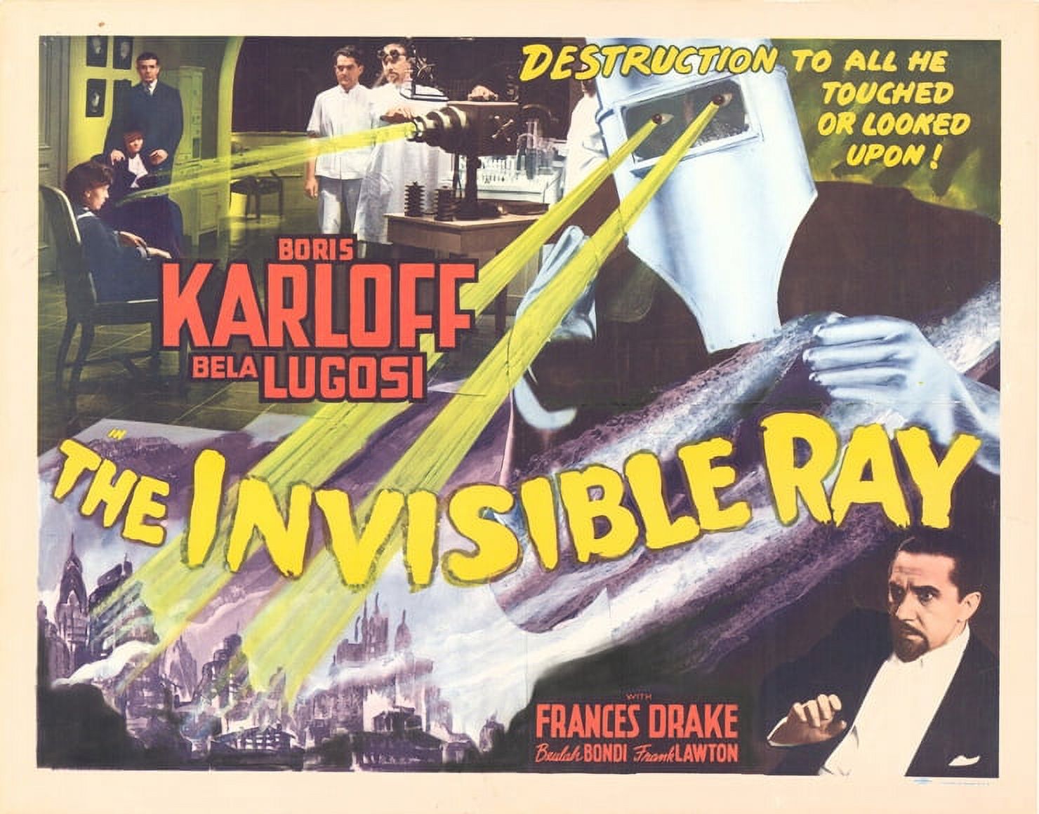 The Invisible Ray - movie POSTER (Style A) (11" x 14") (1936) - Walmart.com