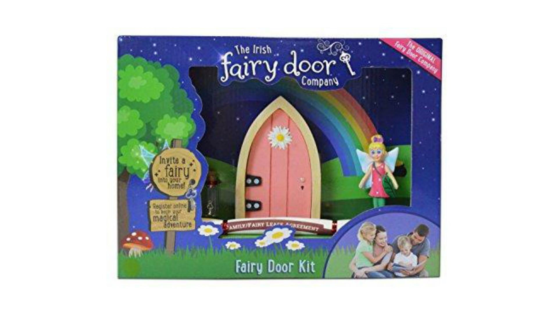 The Irish Fairy Door Company - Welcome Kit - Pink - Walmart.com