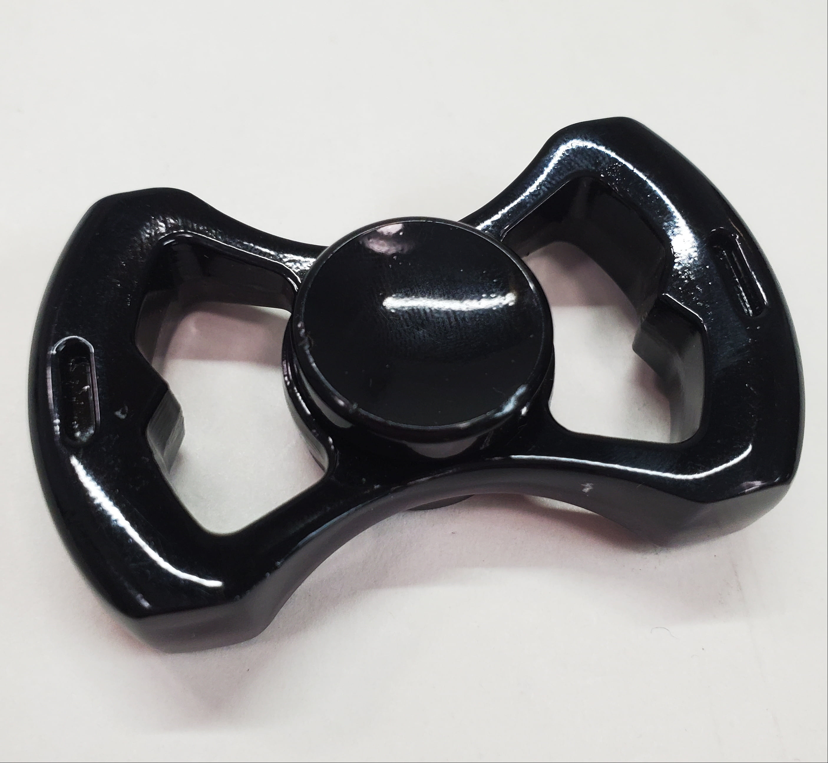 The Iron Butterfly Fidget Hand Spinner- Black with Hybrid Bearing ...