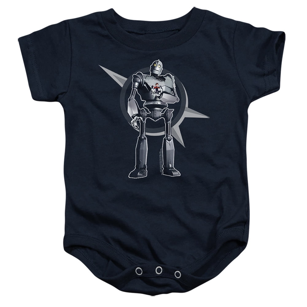 The Iron Giant A Boy And His Robot Unisex Infant Snap Suit for Baby (6 ...