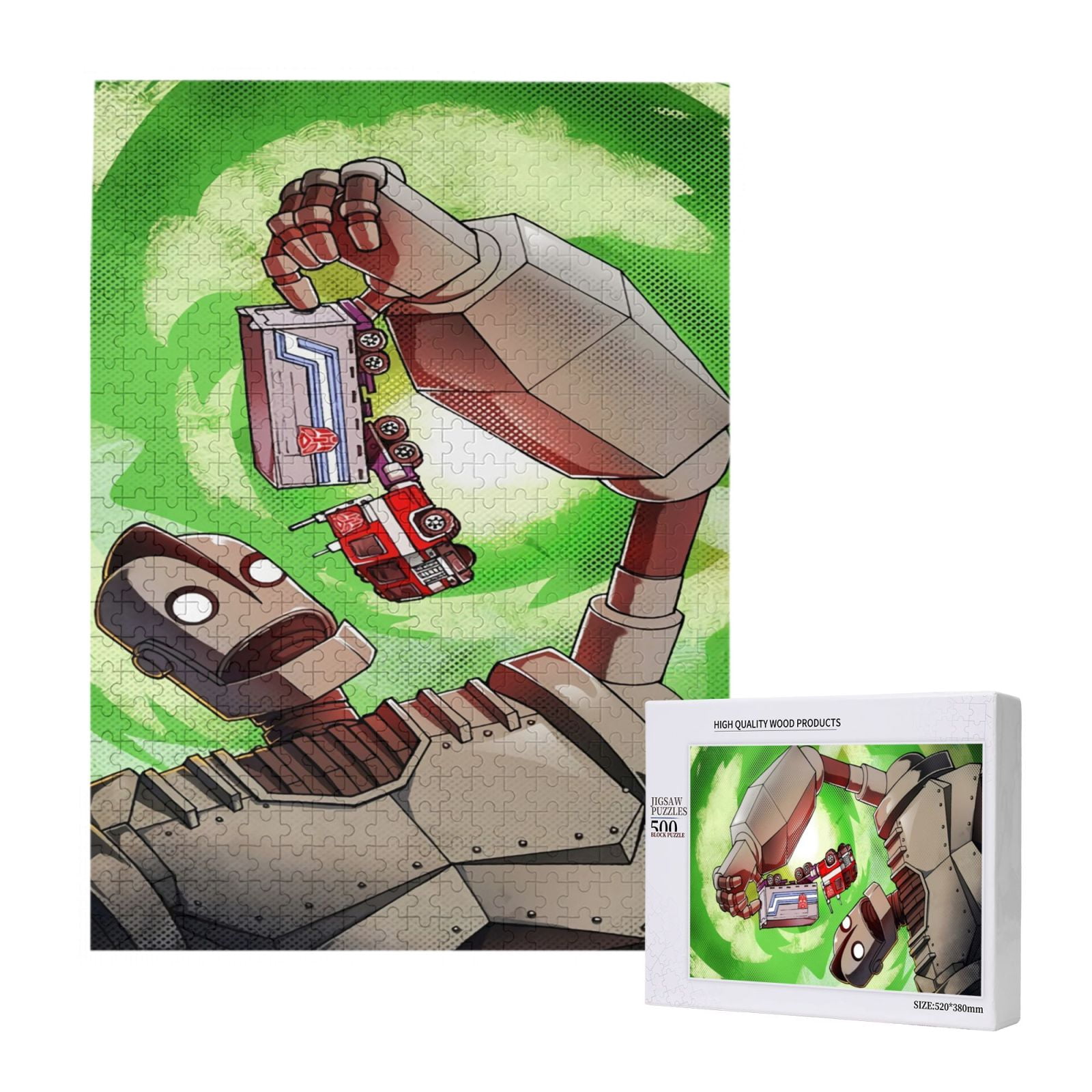 The Iron Giant Jigsaw Puzzle 300 500 1000 Piece Colorful Puzzles Gifts ...