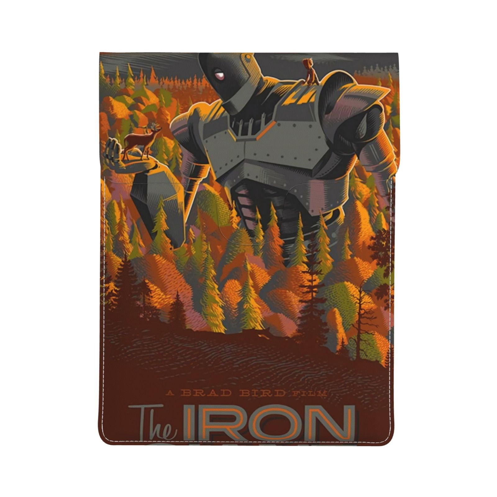The Iron Giant Leather Laptop Sleeve Computer Case Notebook Cover -13 ...