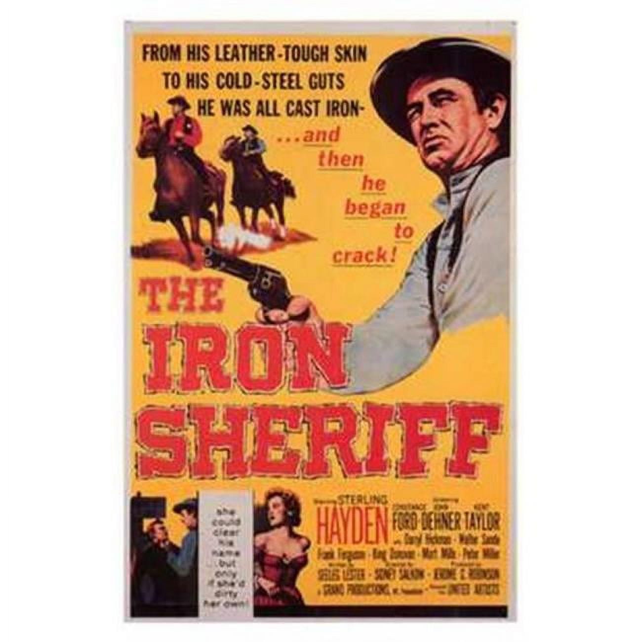 The Iron Sheriff Movie Poster - 11 x 17 in. - Walmart.com