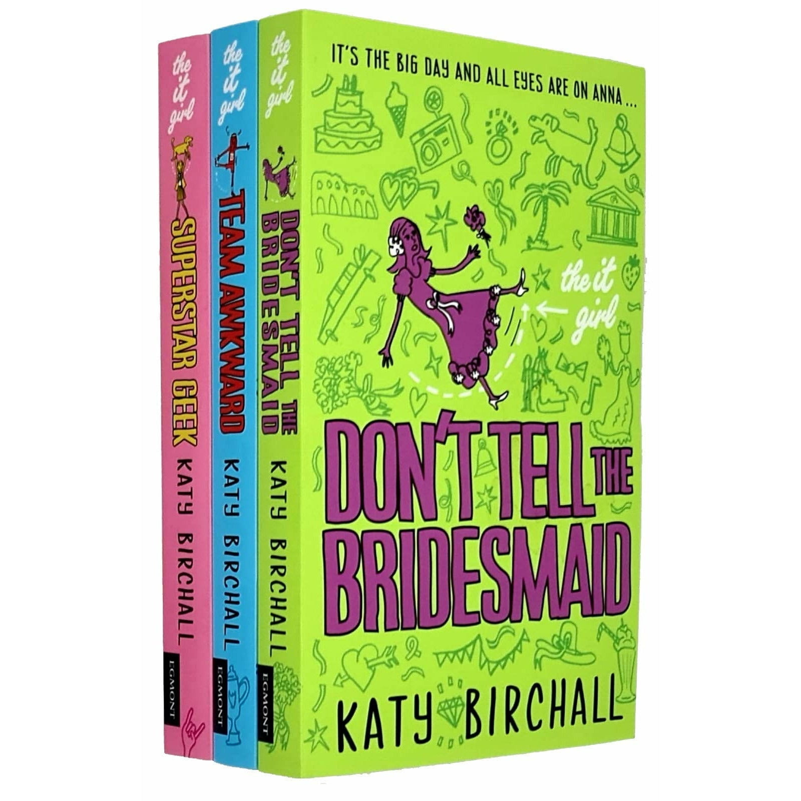 The It Girl Series 3 Books Collection Set By Katy Birchall (Don't Tell ...