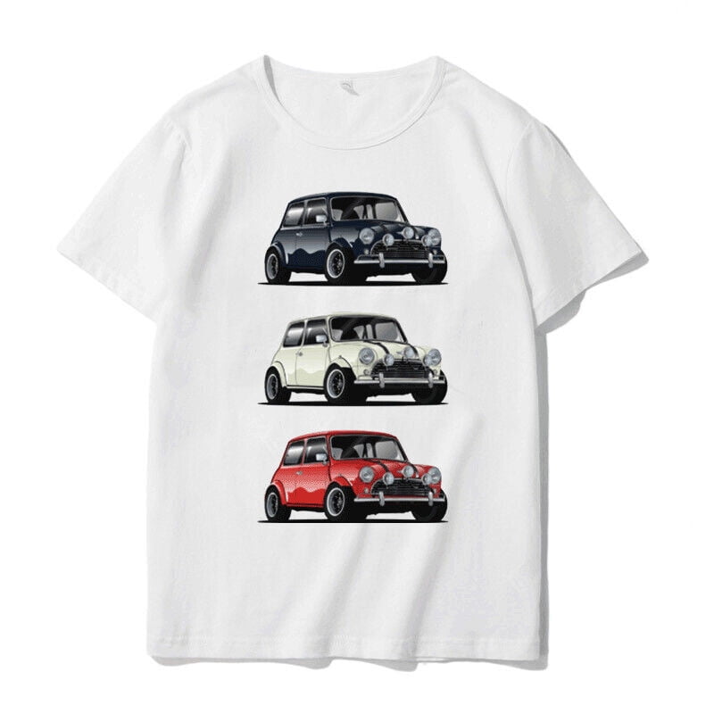 The Italian Trio Mini Cooper Fashion Graphic T Shirts Popular Car T ...