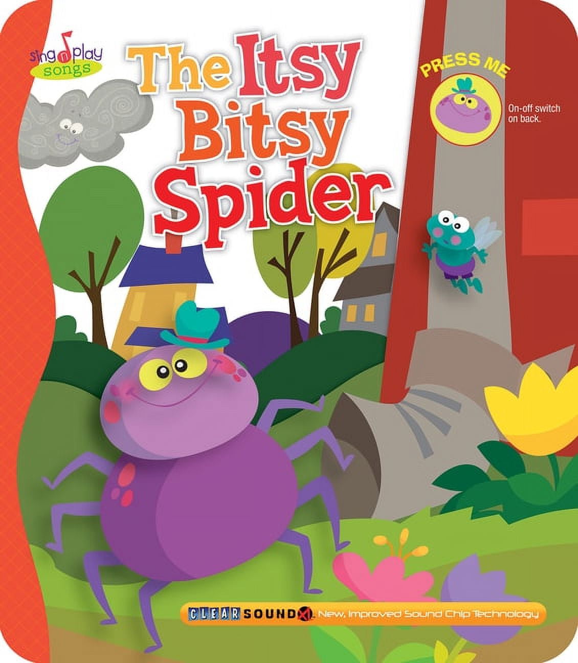 The Itsy Bitsy Spider (Board book) - Walmart.com