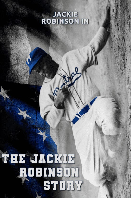 The Jackie Robinson Story 1950 Movie Poster 24x36 | Biographical Drama ...