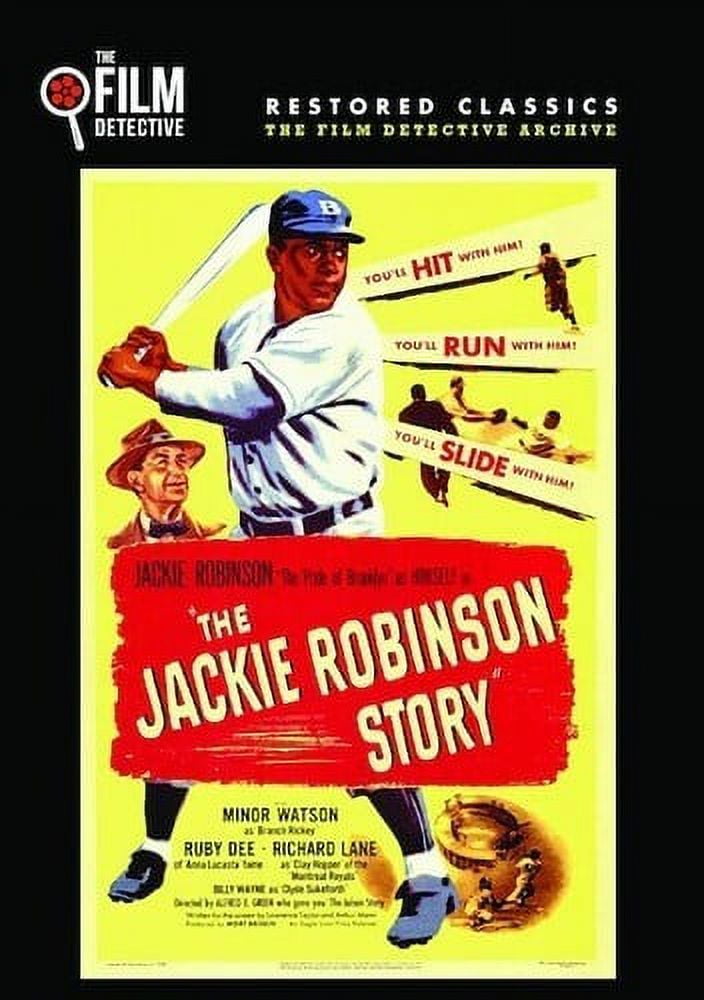 The Jackie Robinson Story (DVD), Film Detective, Drama - Walmart.com