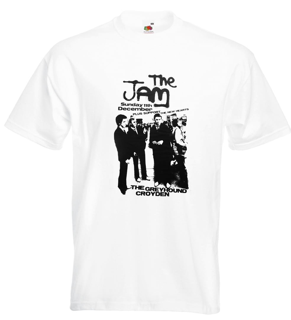 The Jam Concert Poster T Shirt Greyhound Croydon Paul Weller Bruce ...