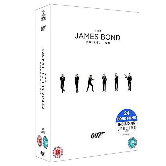 The James Bond Collection [Region 2], Spectre box set, All Bond Films ...