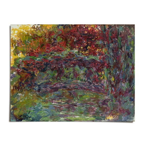 The Japanese Bridge At Giverny 1 - Claude Monet - 10x12 - Wall Art ...