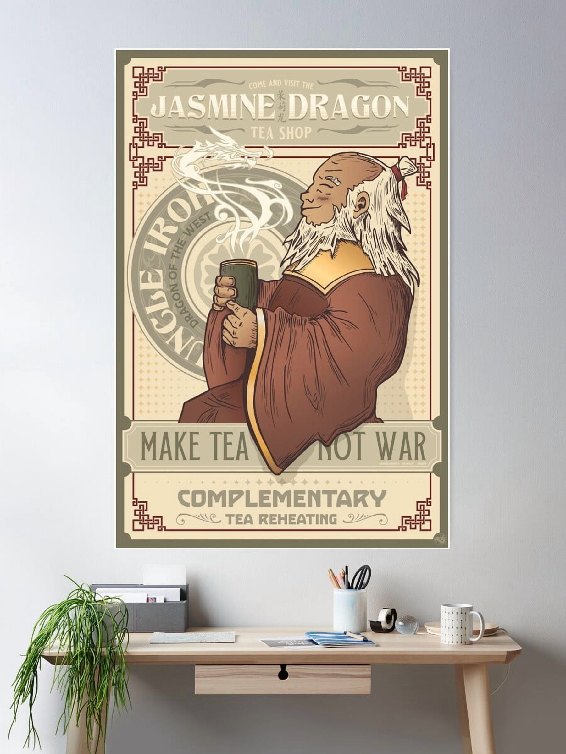 The Jasmine Dragon Tea Shop Poster Wall Art, Modern Wall Decor For ...