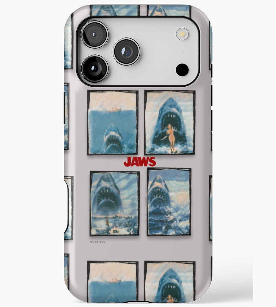 The Jaws Moments, Classic Shark Movie Scene Collage H7286 Phone Case ...