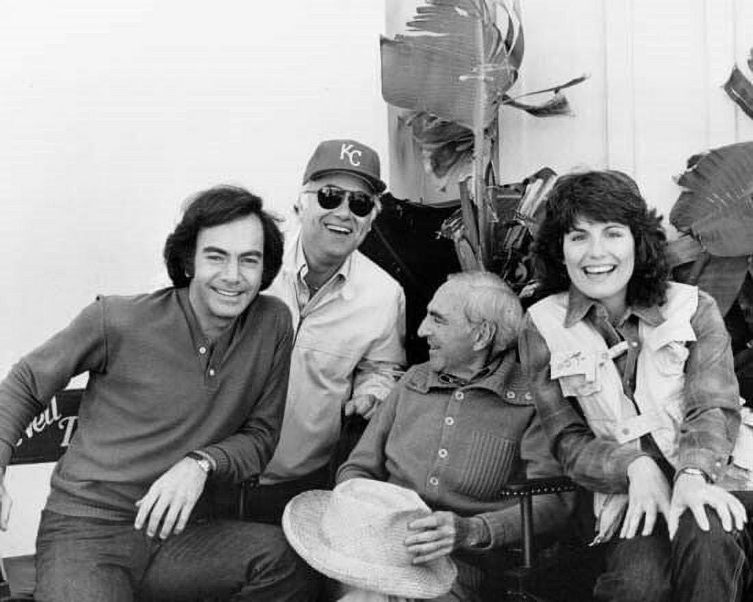 The Jazz Singer Neil Diamond on set director Richard Fleischer Lucie ...