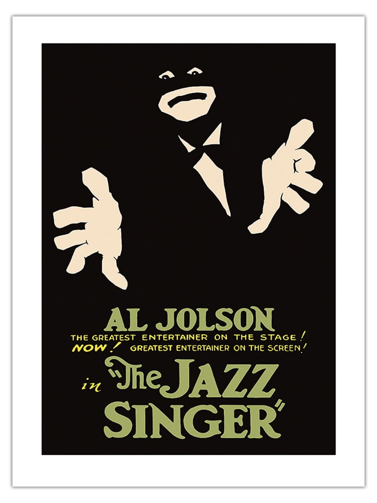 The Jazz Singer - Starring Al Jolson & May McAvoy - Vintage Film Movie ...