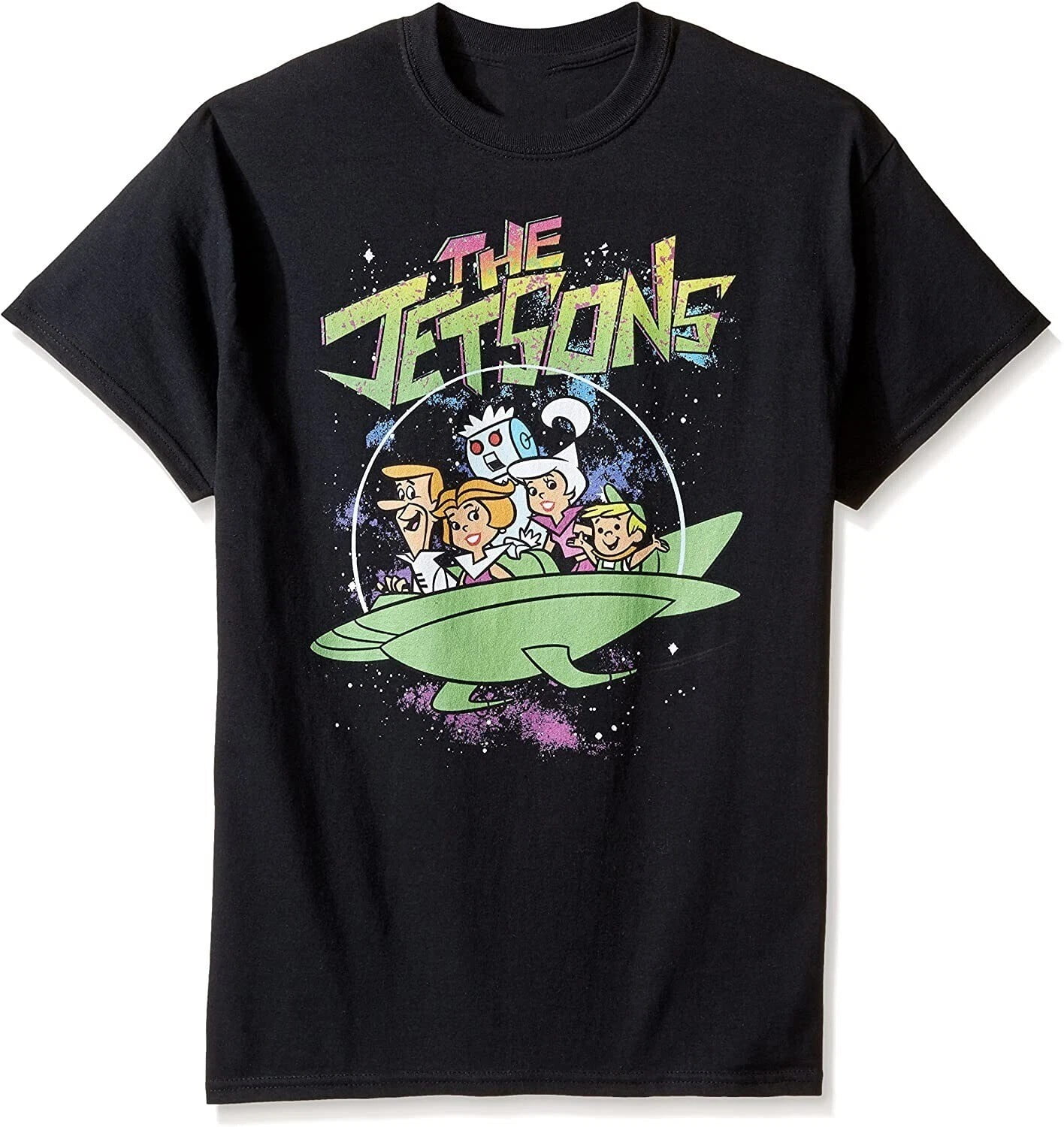 The Jetsons Cartoon Graphic Shirt Retro Animated Sci-Fi Tee - Walmart.com
