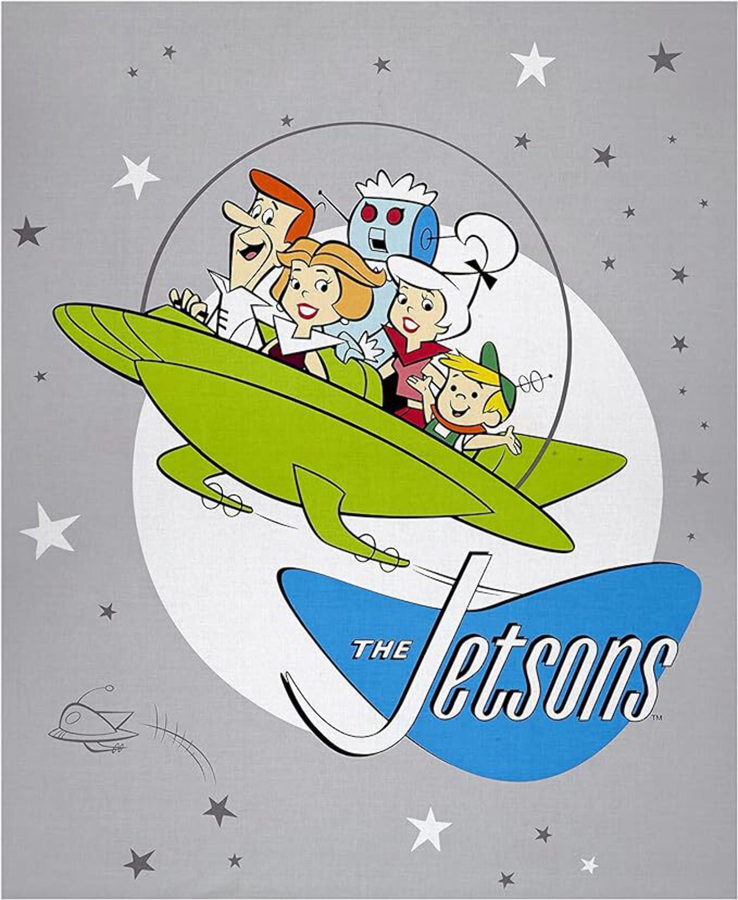 The Jetsons Panel Fabric - Walmart.com