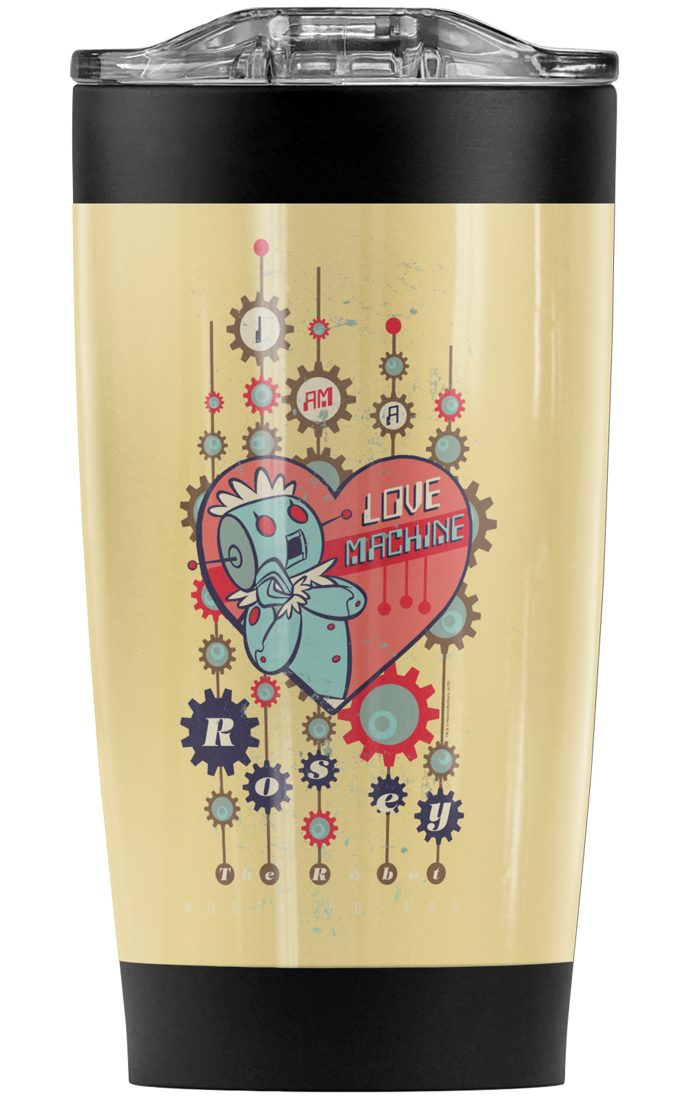 The Jetsons/Rosie Love Machine Stainless Steel Tumbler 20 oz Coffee ...