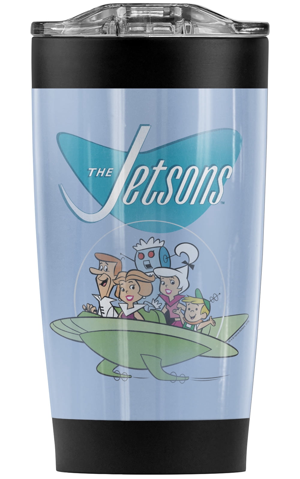 The Jetsons/Ship Stainless Steel Tumbler 20 oz Coffee Travel Mug/Cup ...