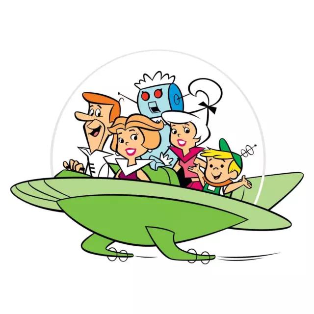 The Jetsons Sticker Hannah Barbara Phone Decal Water Bottle Stickers ...