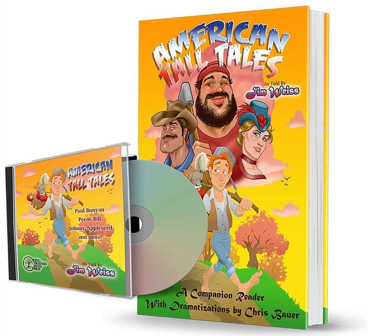 The Jim Weiss Audio Collection: American Tall Tales Bundle: Audiobook ...