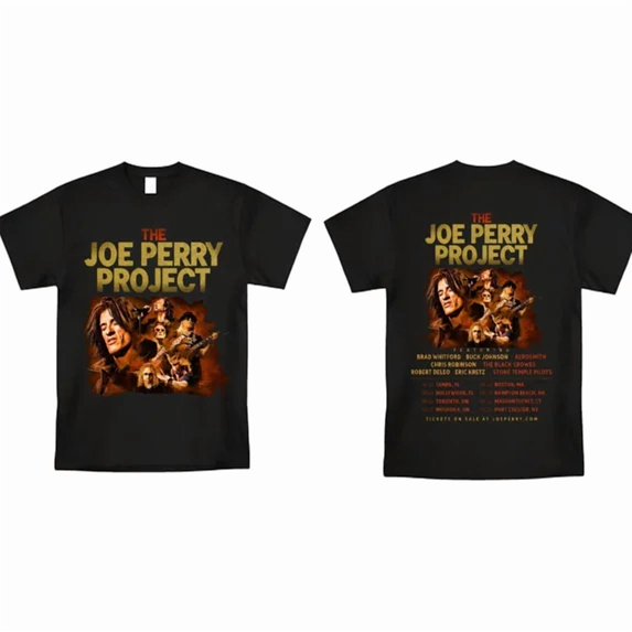 The Joe Perry Project Tour Dates 2025 T-Shirt, The Joe Perry Project ...