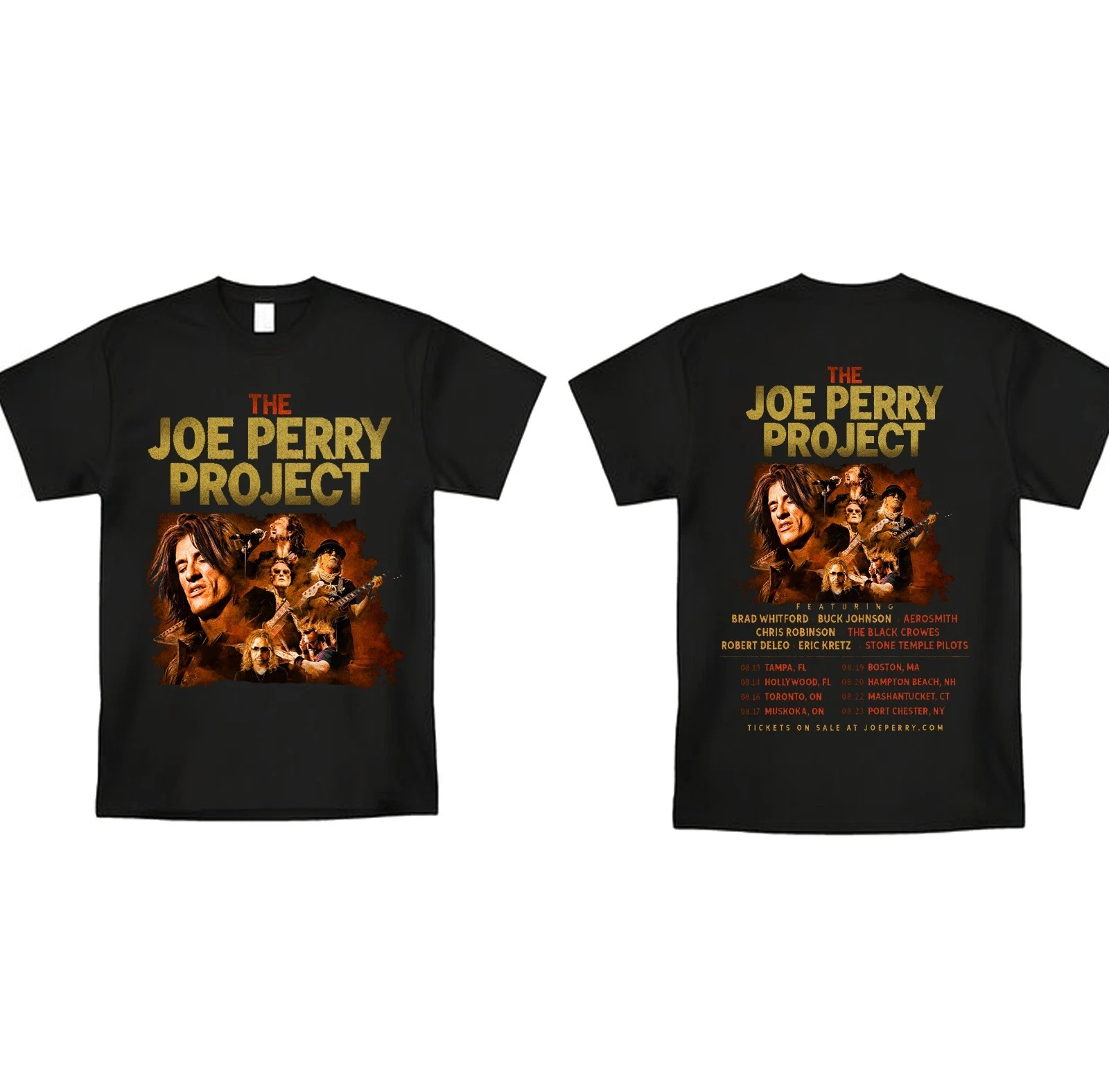 The Joe Perry Project Tour Dates 2025 T-Shirt - Walmart.com