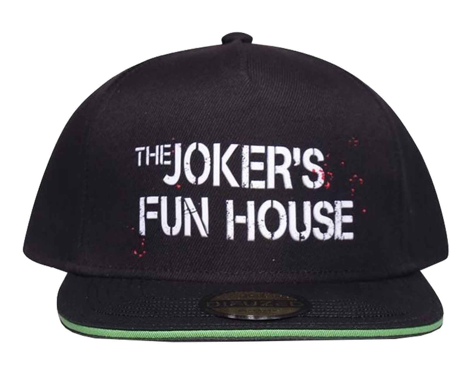 The Joker Baseball Cap Funhouse Logo new Official Black Snapback ...