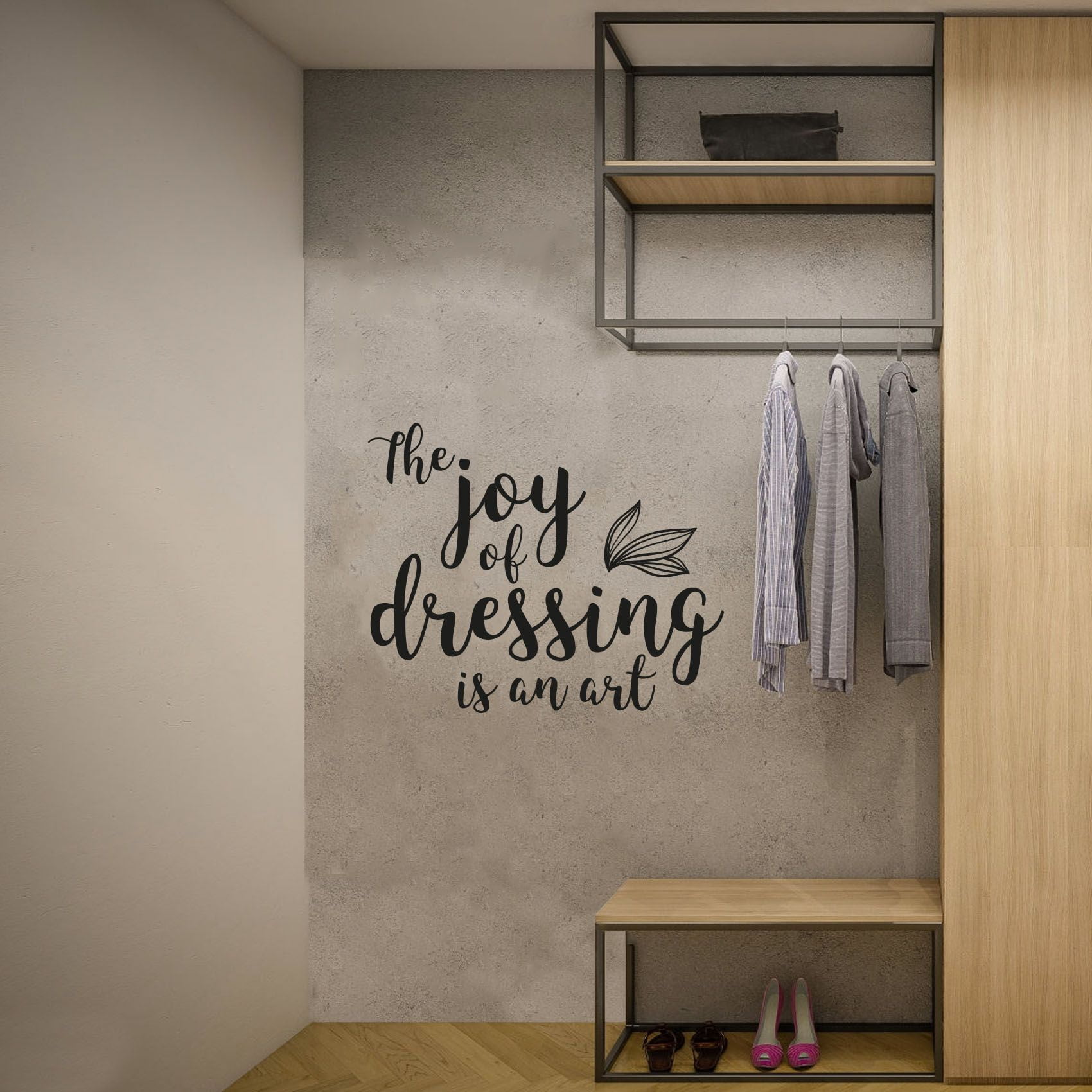 The Joy Of Dressing Is An Art - Life Quotes Closet Quotes Quote Fashion ...
